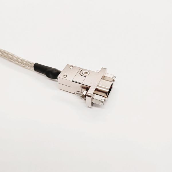 Quality Micro J30J Connector ODM Female D Sub Connector J30J-9ZKP-A With Shielding Braid for sale