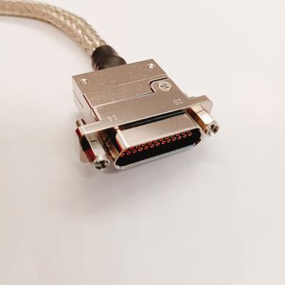 China 1.27mm Rectangular Electrical Connectors 25 Pin Micro D Connector ODM J30J-25ZKP-A for sale