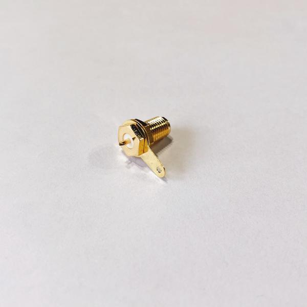 Quality Gold-Plated Brass SMA Female PCB Connector with DC-6GHz Frequency Range and High for sale