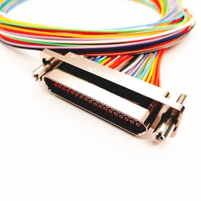 China Rectangular Micro-D Connectors J29A-37ZKP Jack( Female) Connector for sale