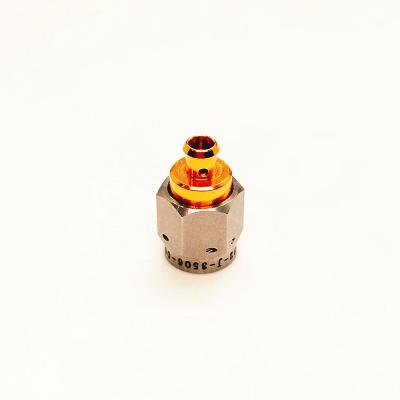 China Gold-plated Brass RF Connector K Type 2.92mm with PEI Insulator for DC-40GHz Applications for sale