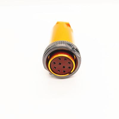 China PC Series 10 Pins Aluminum Alloy Circular Connector for aerospace Electronics & Aerospace Systems for sale
