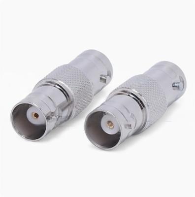 China 50 Ohm BNC Female to Female RF Adapter DC-6GHz Nickel Plated Brass for Reliable Signal Transmission for sale