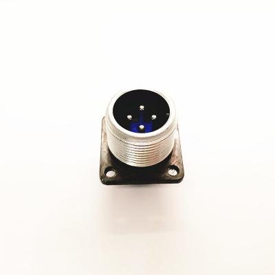 China P20J6A Industrial Circular Connector 4 Pins For Industrial Control & Broadcast for sale