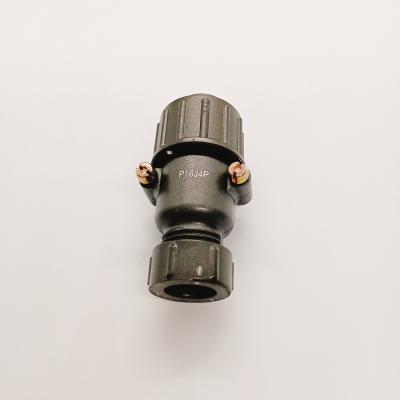China P Type Aviation Plug Connector 2-Pin Waterproof Power Connector with 1500V Withstand Voltage for sale
