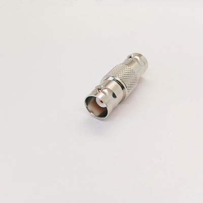 China 50 Ohm BNC Female to Female RF Adapter DC-4GHz Nickel Plated Brass for Reliable Signal Transmission for sale
