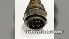 Russian Standard 24 Pin Circular Connector High Performance