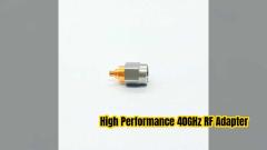 High Performance 40GHz RF Adapter SMPM to 2.92mm Connector