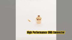 High Performance SMA Male Connector for RG405 Cable