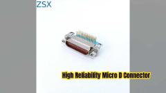 J30J 15 Pin Micro D Connector High Reliability PCB Solution