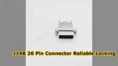 J14B 26 Pin Rectangular Connector Reliable Locking Solution