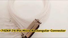 MIL-DTL-83513 Series J30J-74ZKP 74 Pin Jack Female Connector