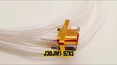 J30JM1-9ZKS Glass Sealed Connector 9 pins High-Reliability Micro Rectangular Connector