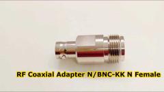RF Coaxial Adapter N/BNC-KK N Female To BNC Female Adapter 50 Ohm DC-6GHz