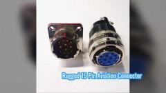 Y11P 1419TK5 Aerospace Grade 19 Pin Circular Connector