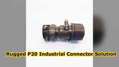 P20 Industrial Cable Mount Connector Reliable Power Solution