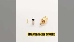 SMA Crimp Connector RG58 LMR200 DC-6GHz RF Male