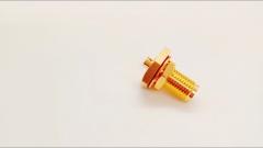 SMA-KYB2 SMA Female Bulkhead Crimp RF Coaxial Connector