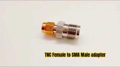 TNC Female to SMA Male 50Ω RF Adapter | Low Loss  DC-18GHz
