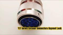  Y17 Series Circular Connectors Bayonet Lock 12 Pin Electrical Connector Y17P*-2012ITK5
