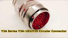 Y3A Series Y3A-1832TJ5 Circular Connector Male Plug 32 Pin Male Connector