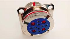 Y3B-2012IZK10 Y3B Series Circular Connector 12 Pin Curved Female Screw Lock Aviation Connector