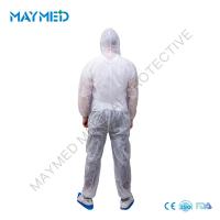 China Single Use Personal Protective PP Disposable Isolation Coverall for sale