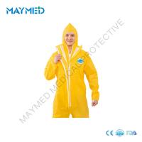 China Type 3 Non Woven Disposable Protective Coveralls for sale