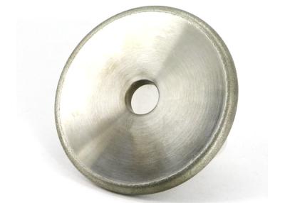 China 1F1 Round Edge Electroplated Grinding Wheels , Gemstone Diamond Grinding Disk for sale