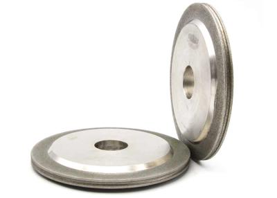 China Single Groove Electroplated Diamond Grinding Wheel For Optical Glass Edge for sale