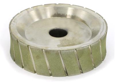 China Concave Round Edge Electroplated Grinding Wheels For Stone ISO9001 Approved for sale