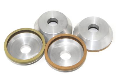 China Fine Grit Diamond Abrasive Discs , Tungsten Use Flaring Cup Resin Bond Diamond Wheels for sale