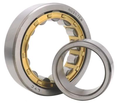 China NU207EM LYC Stahlkäfig zylindrisches Walzlager für schwere Nennlast zu verkaufen