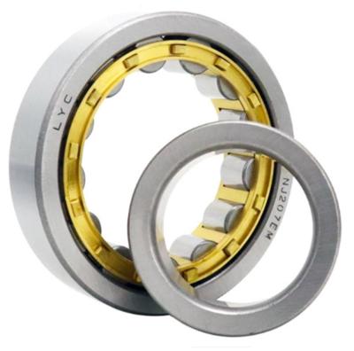 China NU207EM LYC Einreihe Kugelrollenlager mit Schnellölgeschmiertem Dreh 9500 R/Min zu verkaufen