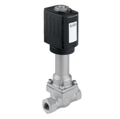 China Die Casting Parts Burkert 0290 Solenoid Valve Two-Way Flow For Oil Industry for sale