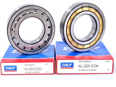China SKF NJ209EC Cylindrical Roller Bearing 19mm Width 6300 R/min for sale