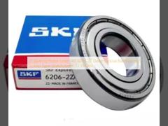 Z1 Bearing Noise Level SKF 6206 2Z Deep Groove Ball Bearing Sealed Type 30x62x16mm Cr 19.5kN