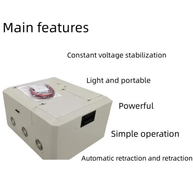 Cable Tethered Drone Power System with Unlimited Flight Time