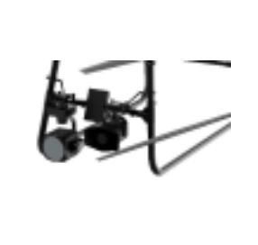 중국 메가폰-라이트 2-in-1 키트 퀵 릴리스 130dBa 30000lm 500m 방송 800m 조명 비상/엔지니어링 프로 판매용