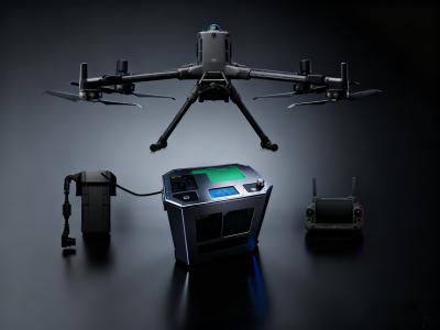 China Compact DJI Matric 400 Lighting Tethered System for sale