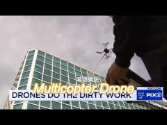 Commercial Multicopter Drone 20kg Chargement 4 Rotor 12S Système de puissance