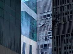 DJI FlyCart 30 50m high  Building cleaning  Tethered drone system