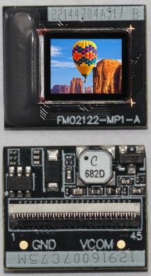 China Maximum brightness,	1500 cd/m²,1024×768 Micro OLED Display 0.39 Inch Vertical RGB Stripe Microdisplay for VR AR Drones for sale
