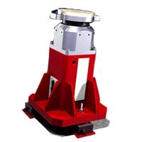 China FV300 Single Axis Turntable - 30kg Load Capacity, Φ300mm Table, ±1-3 Arcsecond Accuracy for Flight Simulators for sale
