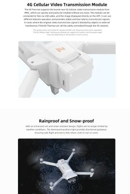 중국 트리플 카메라 48MP 열 30X 줌 X8 열 드론 7 바람 저항 제어 거리 500m 타워 조정 유형 판매용