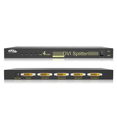 China eKL splitter DVI 1 input 4 output high-definition Splitter for sale