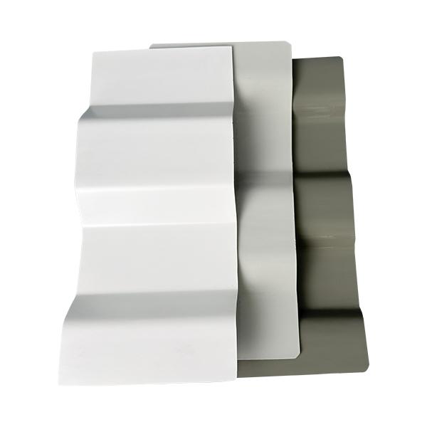 Quality FRP Gel-Coated Corrugated Sheets Gel-Coat Glossy Surface Anti-Aging for sale