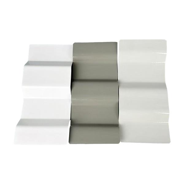 Quality FRP Gel-Coated Corrugated Sheets Gel-Coat Glossy Surface Anti-Aging for sale