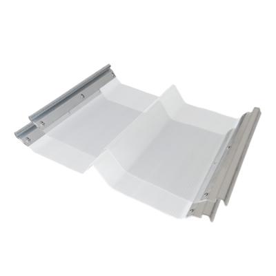 China High Light Transmittance FRP Gel Coated Fiberglass Skylight Panels Weather Resistant for sale