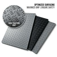 China Fiberglass Flat Panel Non Slip Texture High Load Bearing Solid Durable for sale